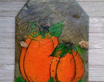 Hand painted slate | Etsy