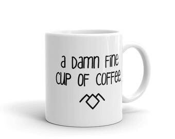 Damn fine cup coffee | Etsy