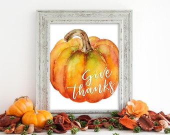 Thanksgiving art | Etsy