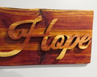 Hope sign | Etsy