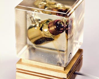 Epoxy lamp | Etsy