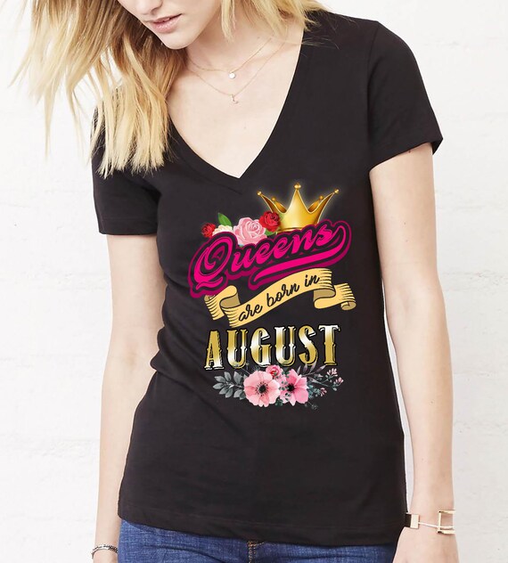 Queens Are Born In August Queens Are Born In August Racerback