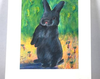 Abstract bunny | Etsy