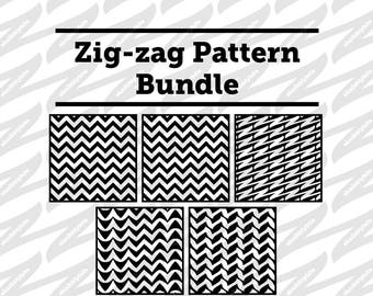 Zig zag background | Etsy