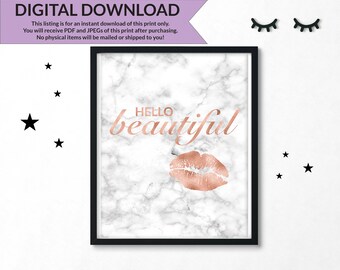 Gold wall art | Etsy