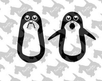 Papercraft porg | Etsy