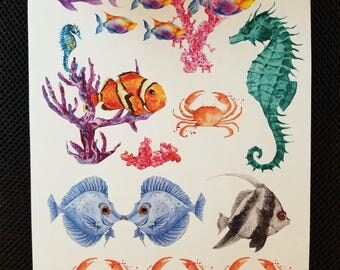 Water slide decals | Etsy