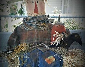 Primitive Scarecrow Pattern Fall Make Do pattern pdf E