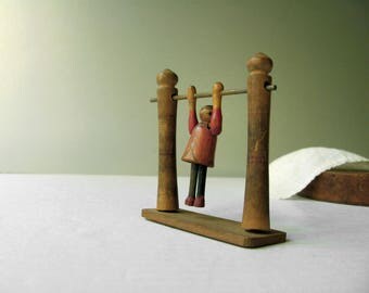 Acrobat toy | Etsy