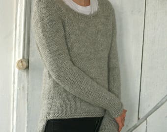 Hand knit sweater | Etsy