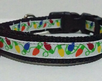 Christmas dog collar | Etsy