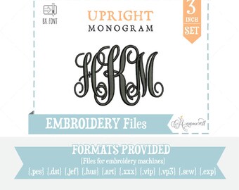 Embroidery fonts | Etsy