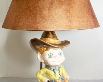 Cowboy lamp shade | Etsy