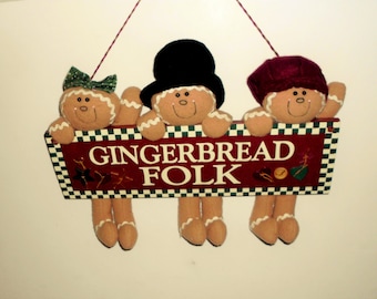 Gingerbread sign | Etsy