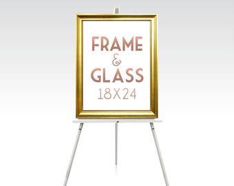 Rose gold frame | Etsy