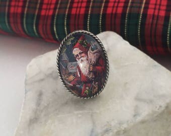 Christmas ring | Etsy