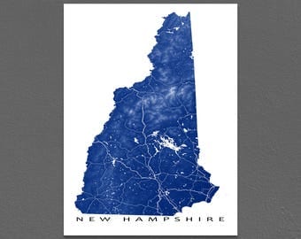 New hampshire art | Etsy