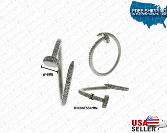 Silver ring splint | Etsy