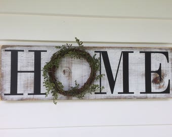 Home sign | Etsy