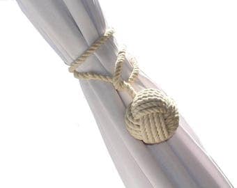 Rope tiebacks | Etsy