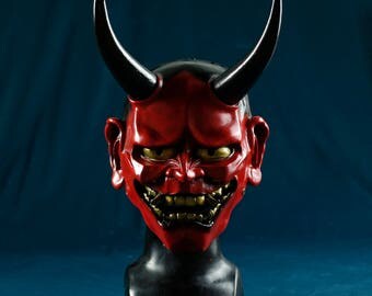 Oni mask | Etsy