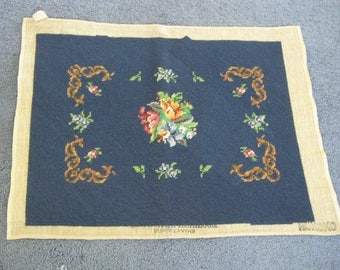 Finished needlepoint | Etsy