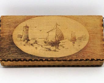 Pyrography box | Etsy