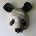 Long nose devil mask demon mask red devil paper mache