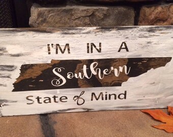 Tennessee wood sign | Etsy