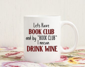 Book club mug | Etsy