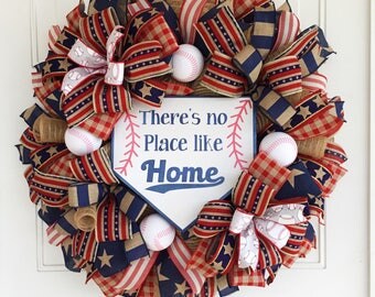 Baseball wreath | Etsy