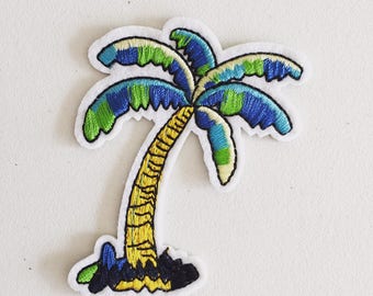 Palm tree fabric | Etsy