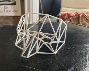 Low poly mask | Etsy