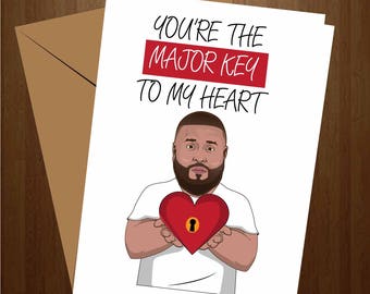 Dj khaled card | Etsy
