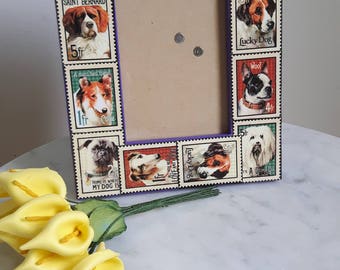 Dog picture frames | Etsy