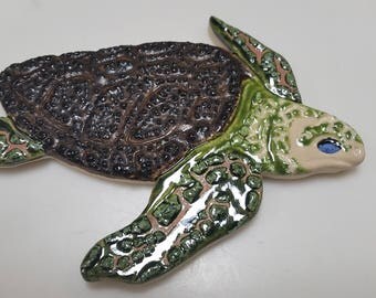 Sea turtle mosaic | Etsy
