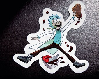 Rick sanchez sticker | Etsy