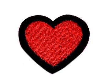 Heart patches | Etsy