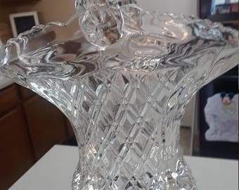 Crystal basket | Etsy