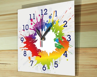 Unique wall clock | Etsy