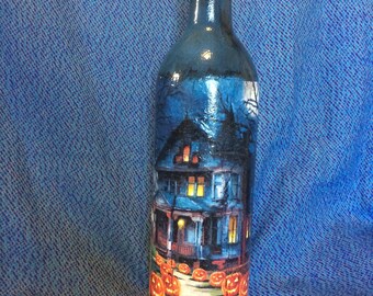 Halloween bottles | Etsy