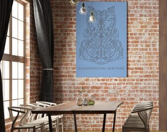 Viking poster | Etsy