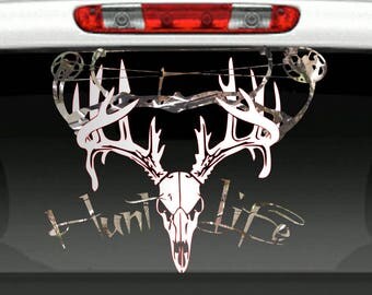 Deer car decal | Etsy