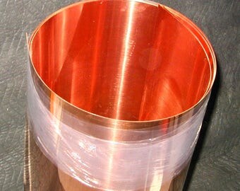 Solid copper sheet | Etsy