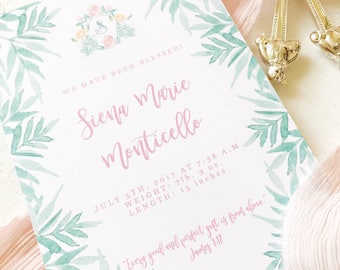 5 square Mutli-color Record Invitation