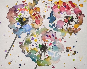Pusteblume bild | Etsy