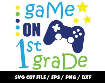 1st grade svg | Etsy