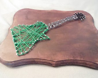 Guitar string art | Etsy