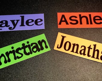 Name magnets | Etsy