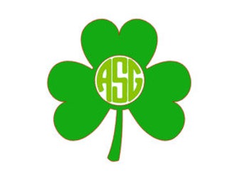Shamrock decal | Etsy